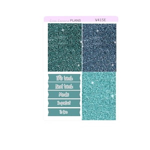 ENCHANTED FOREST EVENING Weekly Planner Sticker Kit | Vertical Planner ...