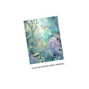 ENCHANTED FOREST MORNING Weekly Planner Sticker Kit | Vertical Planner ...