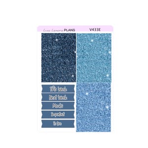 WINTER FREEZE Weekly Planner Sticker Kit | Vertical Planner | Perfect ...