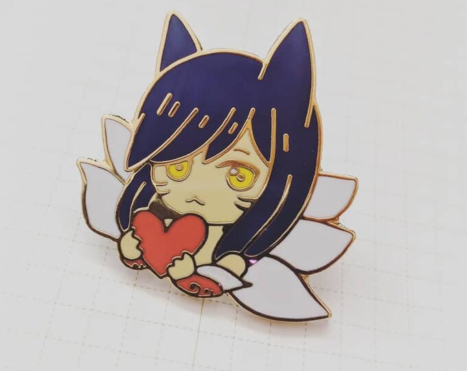 Ahri Enamel Pin - Etsy