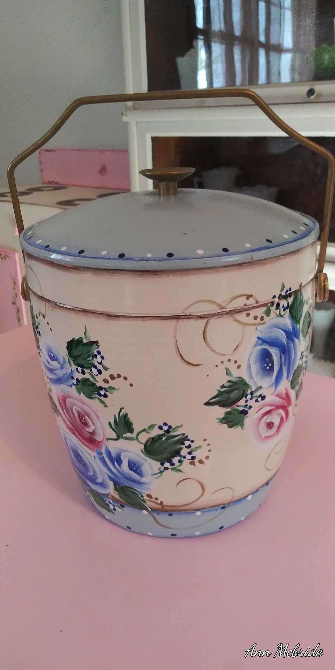 Vintage Ice Bucket - Etsy