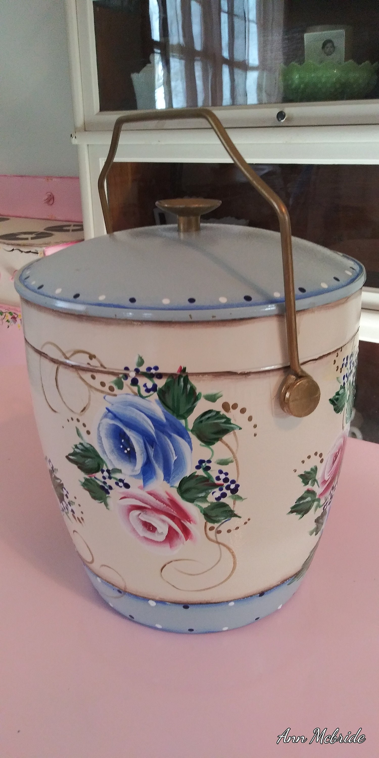 Vintage Ice Bucket - Etsy