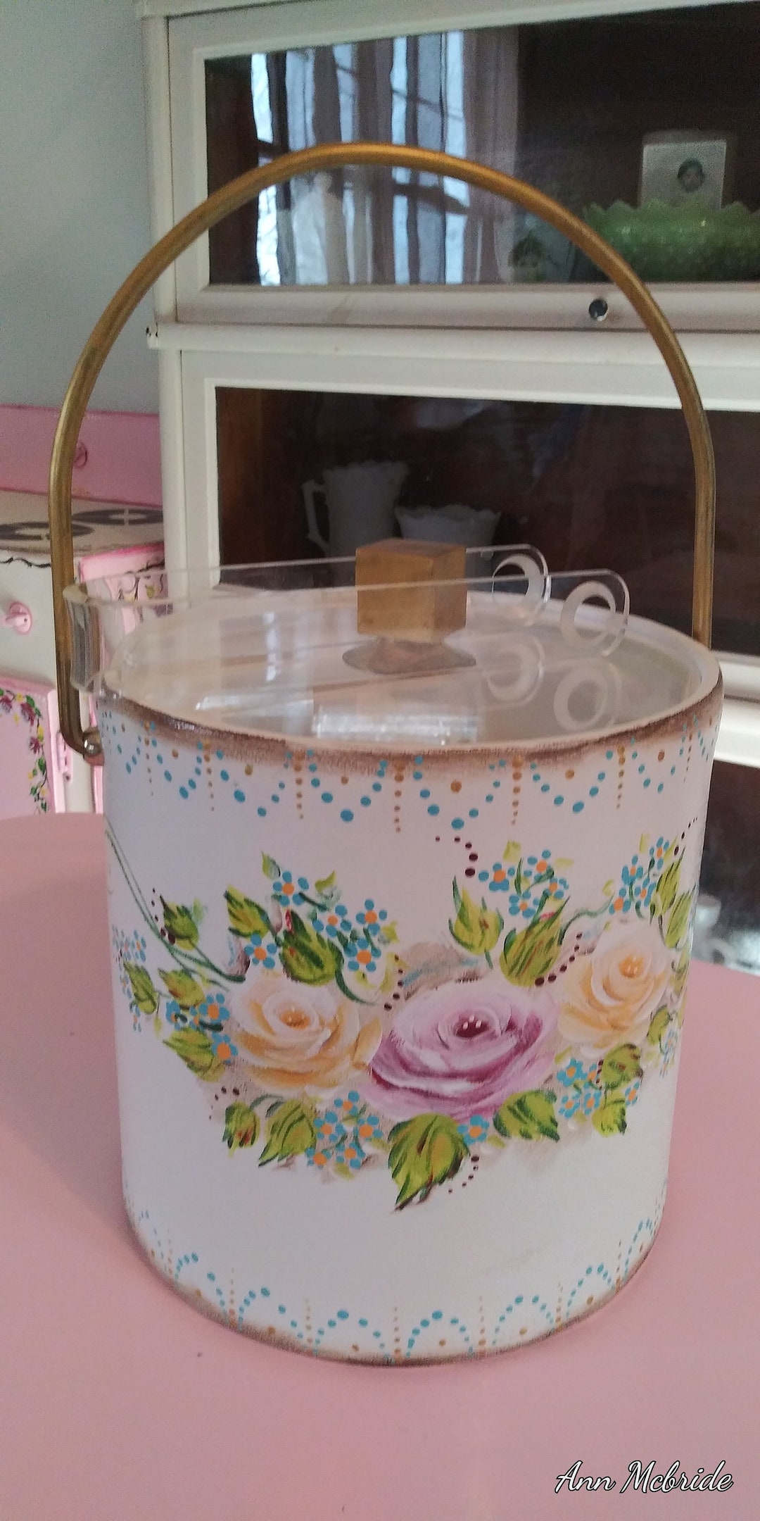 Vintage Ice Bucket - Etsy