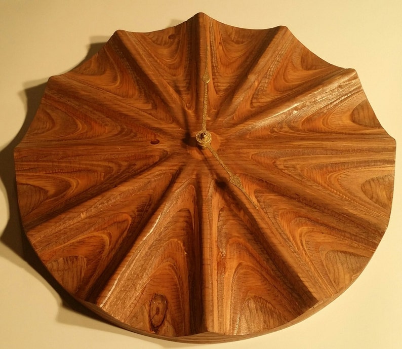 Cherry CNC Clock - Etsy