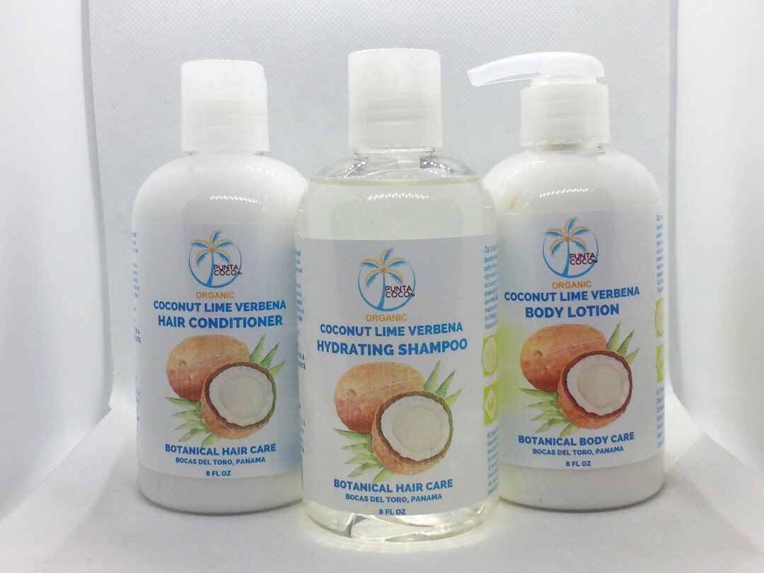 BULK GALLON Hydrating Shampoo COCONUT Lime Verbena Private Label - Etsy