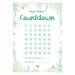 Baby Countdown, Schwangerschafts-Kalender, DIN A5, Baby, Regenwald ...