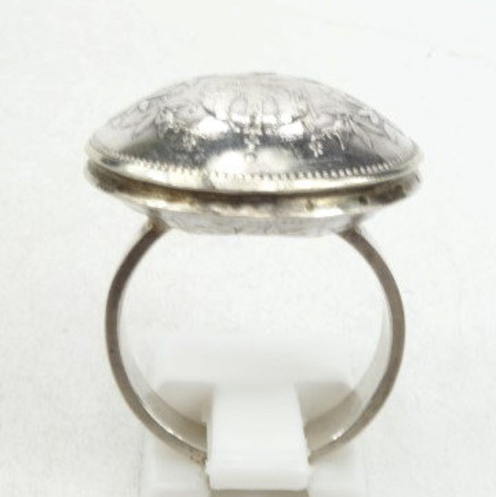 Austro-hungarian Coin Ring, Austrian Coin Ring, Austria, Real Silver ...