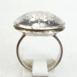 Austro-hungarian Coin Ring, Austrian Coin Ring, Austria, Real Silver ...
