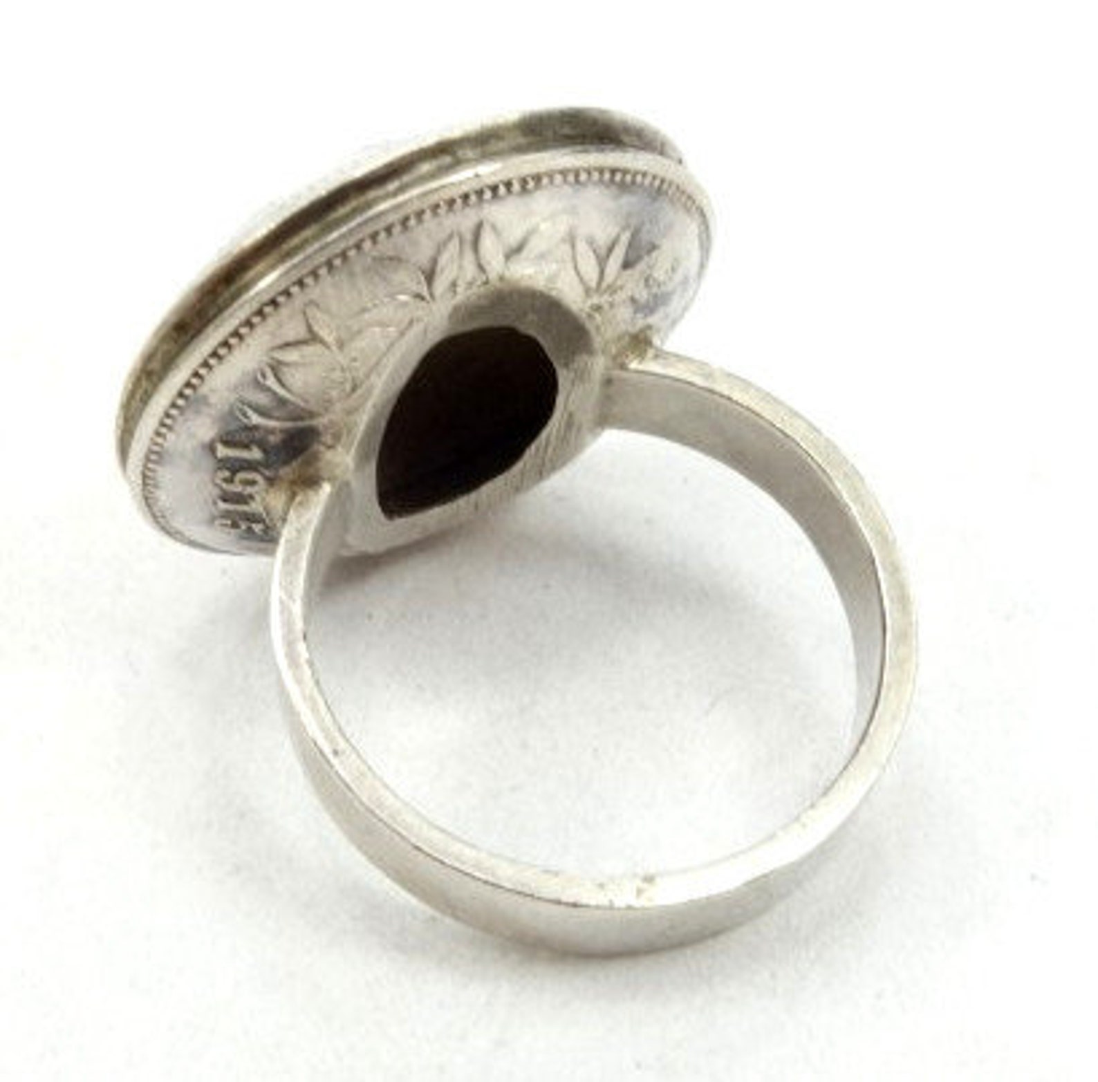 Austro-hungarian Coin Ring, Austrian Coin Ring, Austria, Real Silver ...