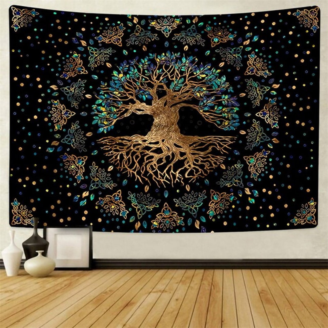 Life Tree Tapestry Aesthetic Wall Tapestry Tree of Life - Etsy