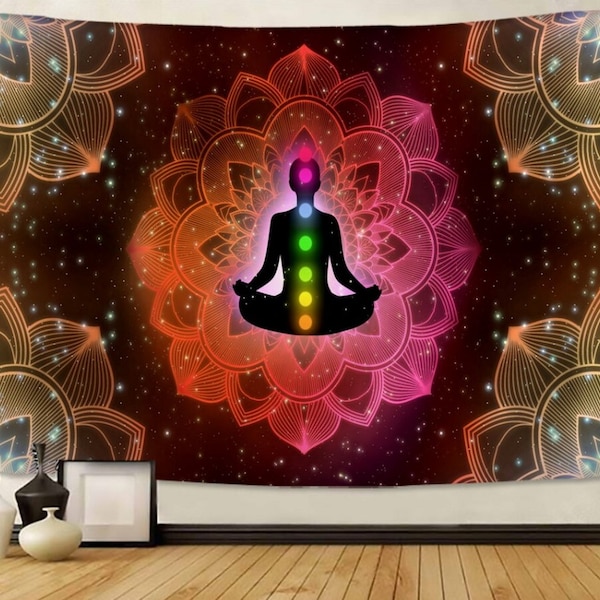 Chakra Tapestry - Etsy