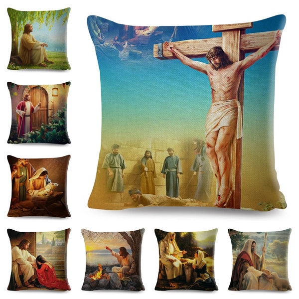 Jesus Pillow - Etsy