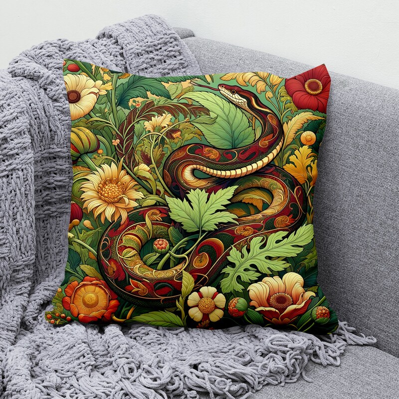 Snake Pillow - Etsy