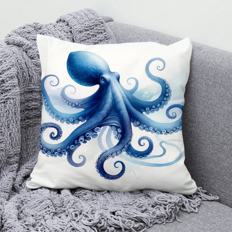 Octopus Pillow - Etsy