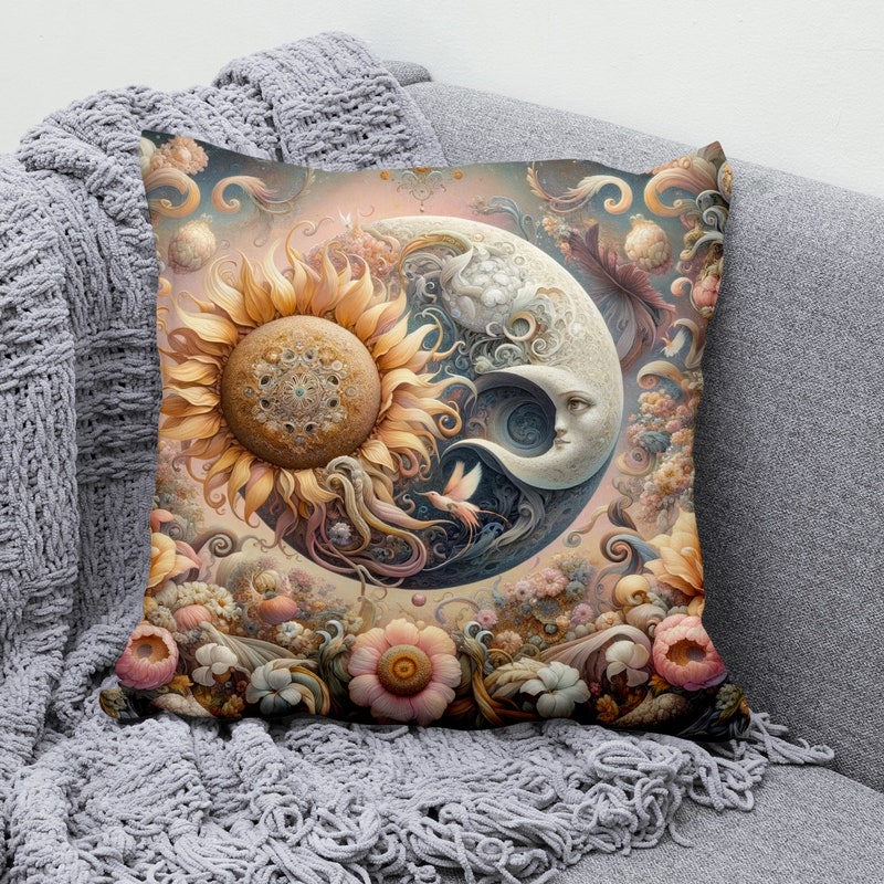 Sun Pillow - Etsy