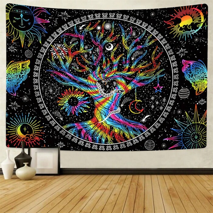 Life Tree Tapestry Aesthetic Wall Tapestry Tree of Life - Etsy