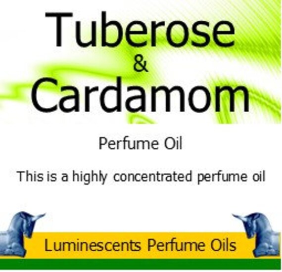Cardamom and Tuberose Perfume Oil 25ml | Etsy