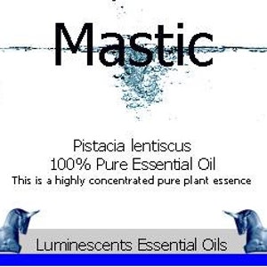 Mastic Essential Oil - Pistacia Lentiscus - 100% Pure - 1ml (VERY RARE ...