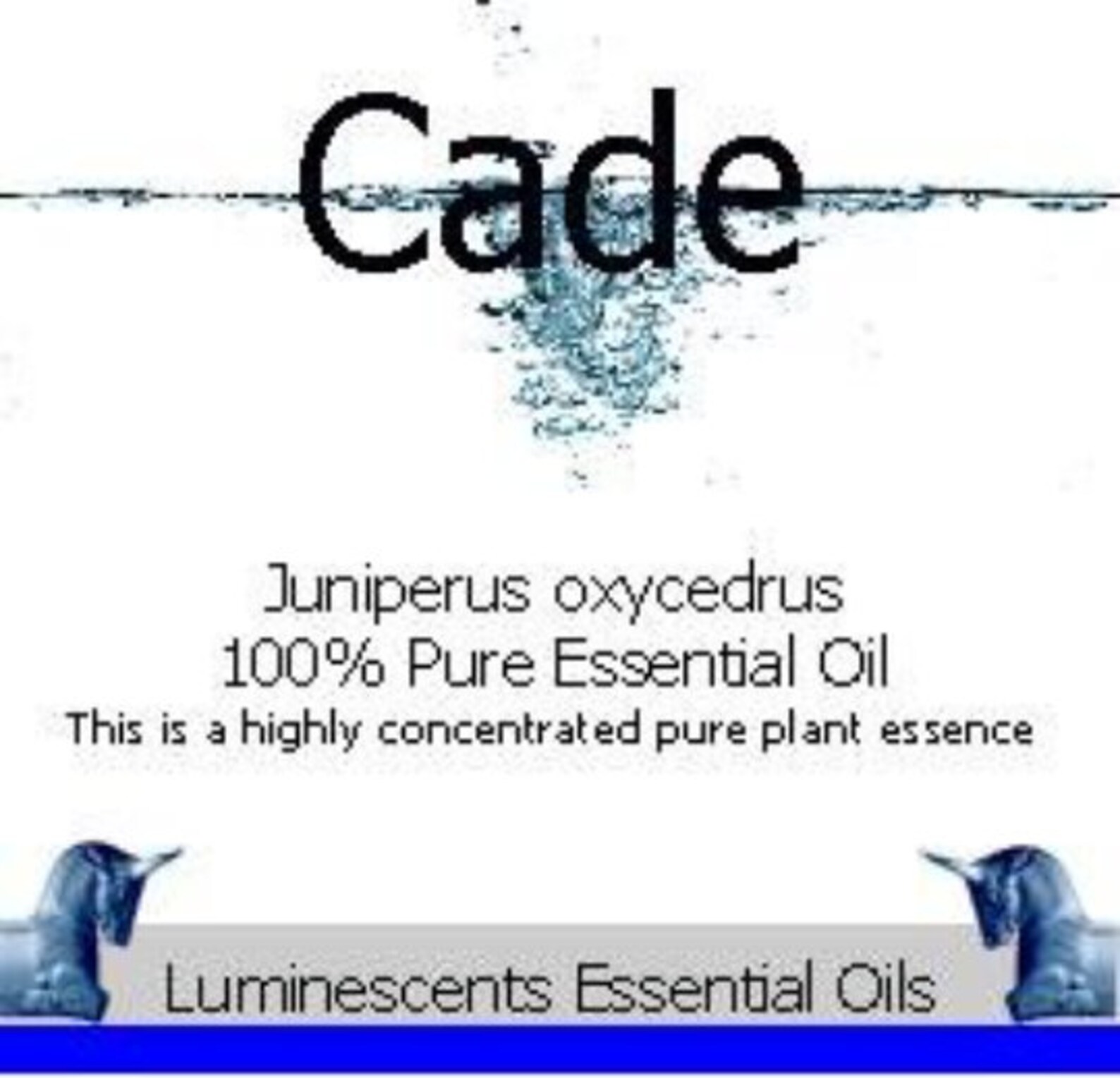 Cade Essential Oil - Juniperus Oxycedrus - 100% Pure - 10ml ...