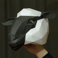 Dingo Mask Printable, DIY Paper (PDF Template) - Etsy