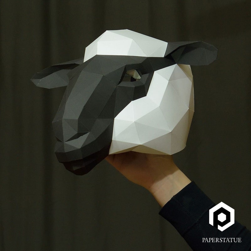 Sheep Mask - Etsy