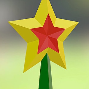 Free to Download Printable Christmas Tree Toppers, Link in Description ...