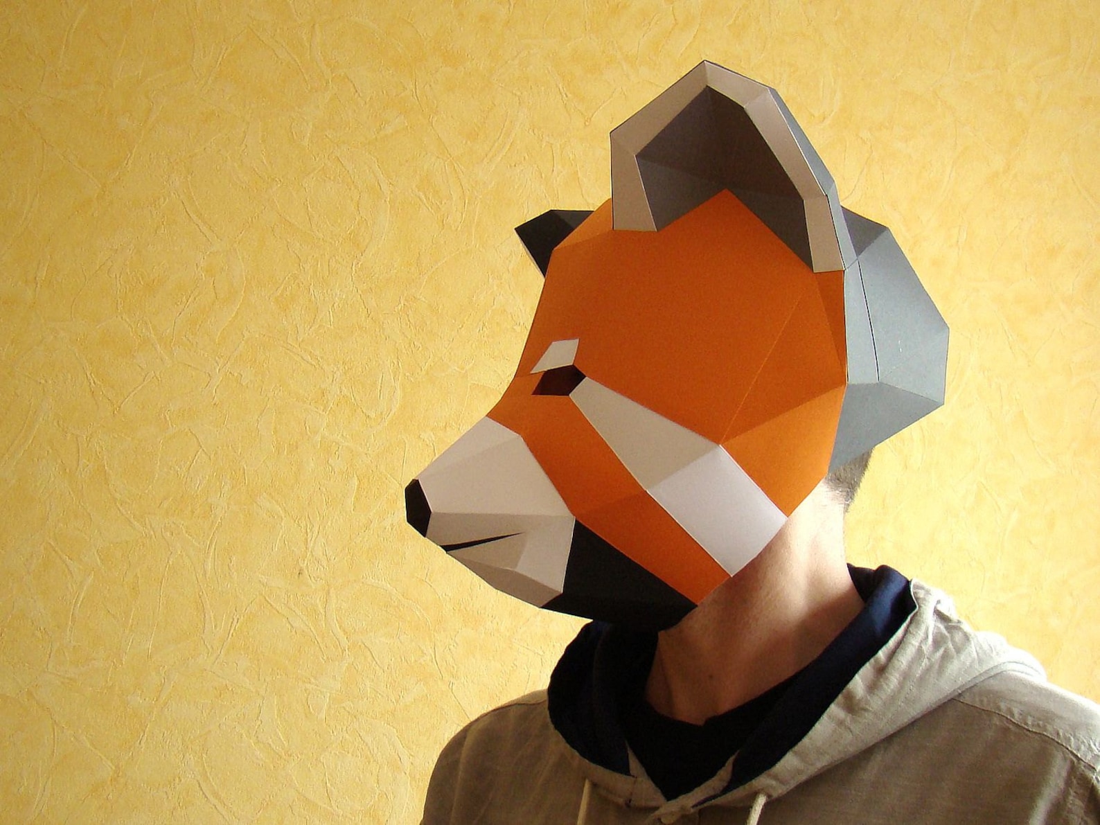 Red Panda Papercraft Mask, Download and Make Your Own Paper Mask - Etsy