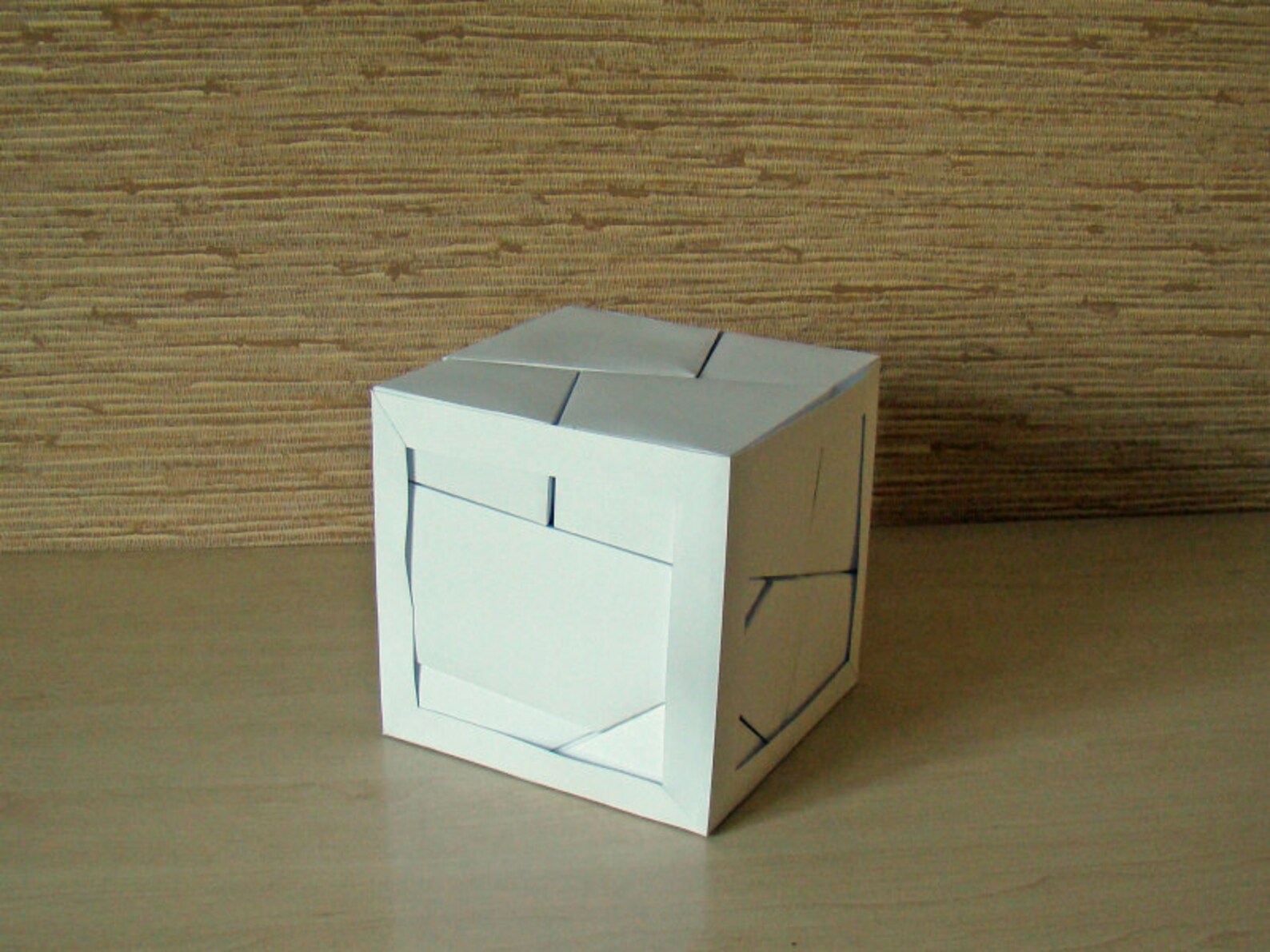 Cube Puzzle Papercraft, Download and Make Little 3d Puzzle, Printable ...