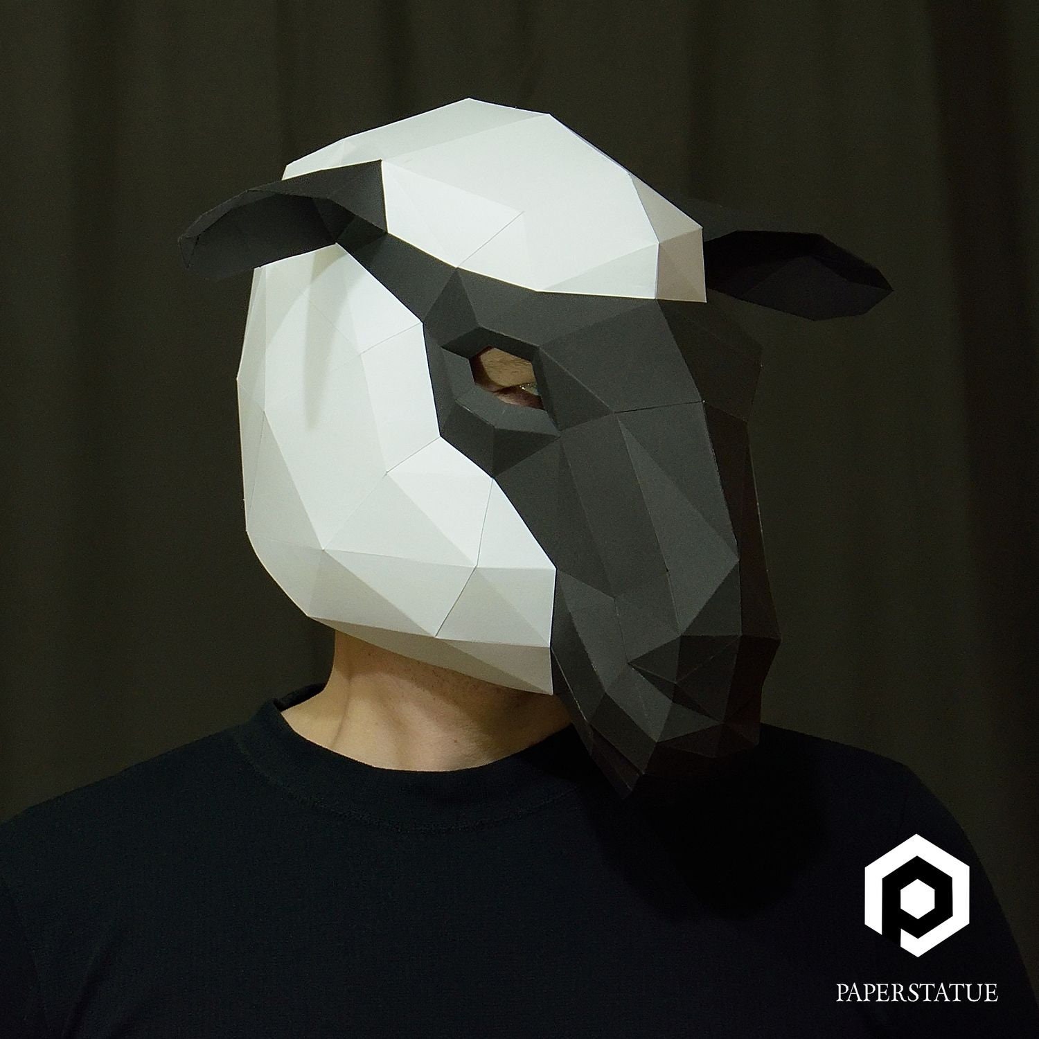 Sheep Papercraft Mask Instant Pdf Download Papercraft Party | Etsy ...