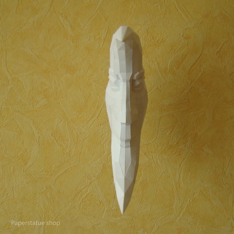 Moon Face Papercraft, Download and Make Paper Moon, Printable DIY Pdf ...