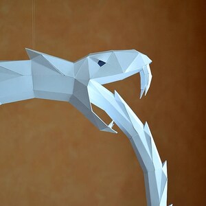 Ouroboros Serpent Model Printable DIY PDF Papercraft Template, DIY ...