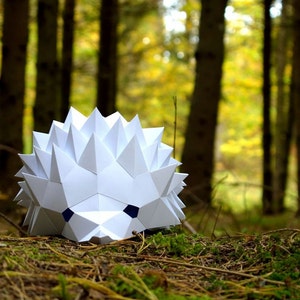 Hedgehog Mask DIY Papercraft, Download and Make Your Own Mask ...