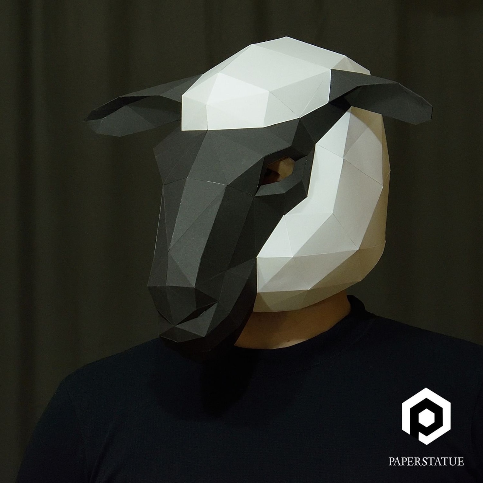 Sheep Papercraft Mask Instant Pdf Download Papercraft Party | Etsy ...
