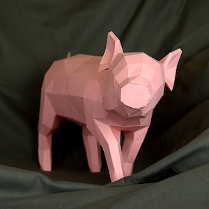 Little Pig Papercraft, Download and Make Your Own Lovely Princess P ...
