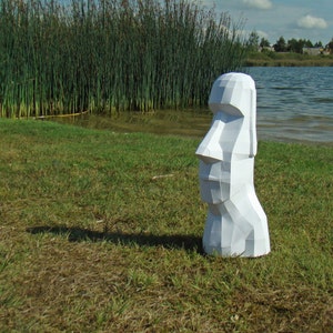 Easter Island Heads Moai Statue, Instant Pdf Download, Papercraft ...
