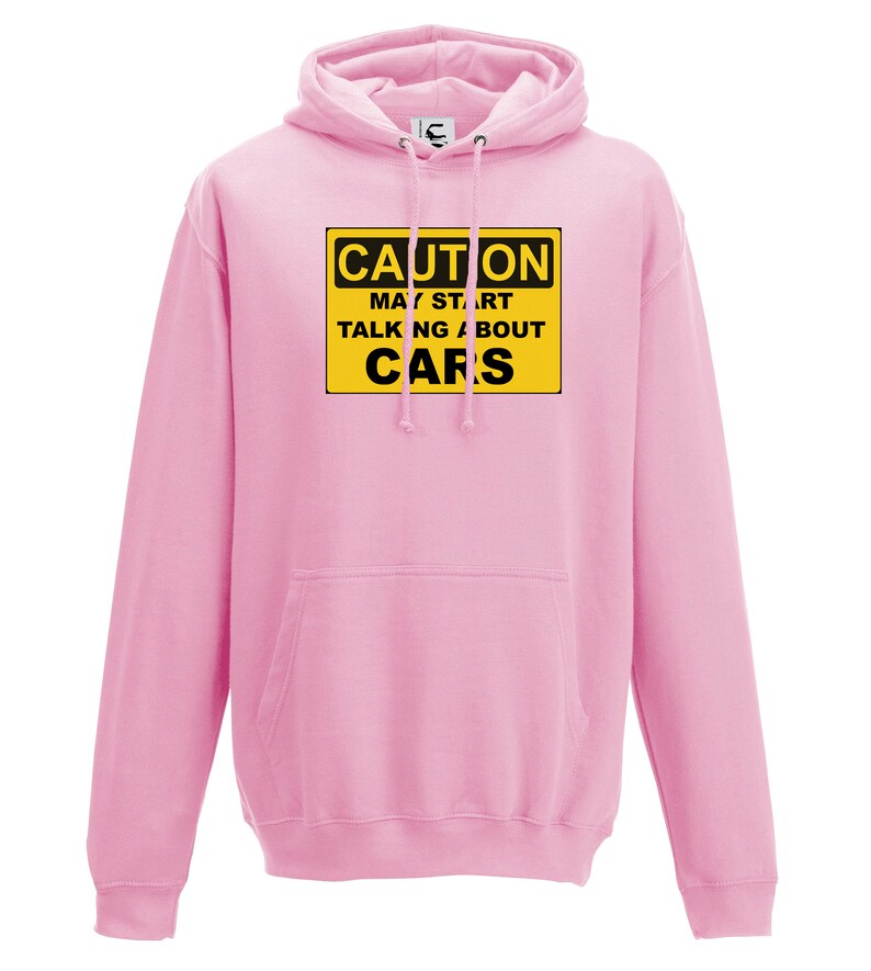 Caution May Start Talking About Cars Funny Gift Hoodie - Etsy