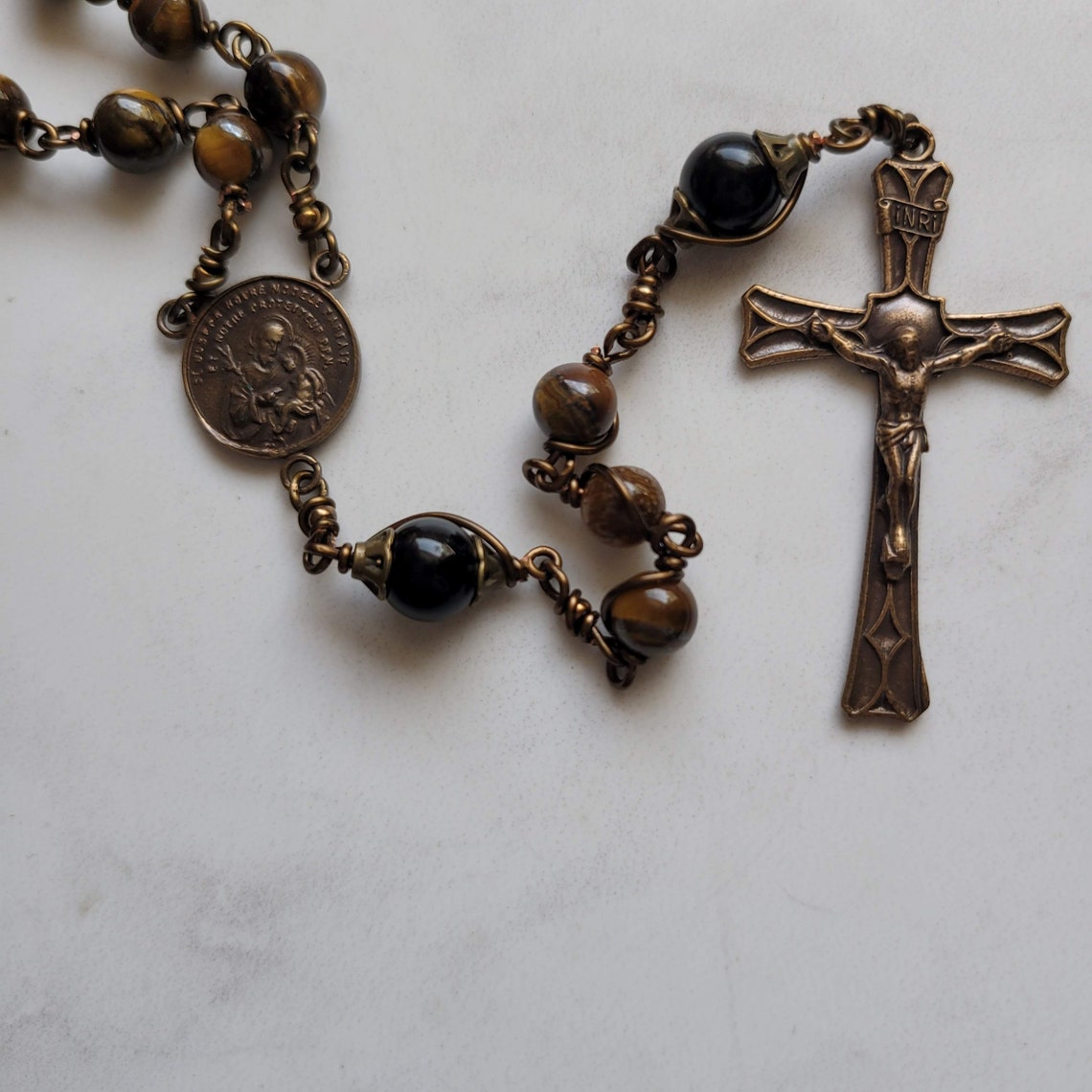 St. Joseph Rosary Catholic Rosary for Men Rosary for Priest | Etsy