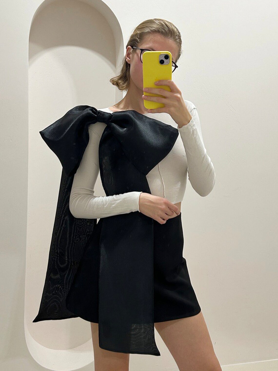 Big Handmade Multifunctional Transformer Shoulder Organza Bow Brooch ...