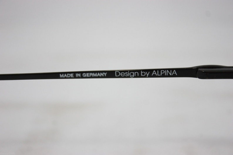 Alpina Round Oval AF469 Vintage Eyeglasses Made in Germany - Etsy Israel