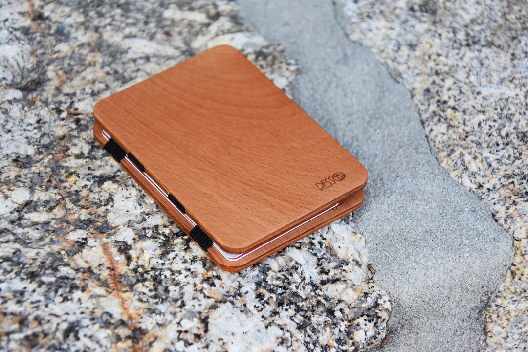 Wooden Wallet, Credit Card Wallet, Men's Wallet, Slim Wallet, Modern ...