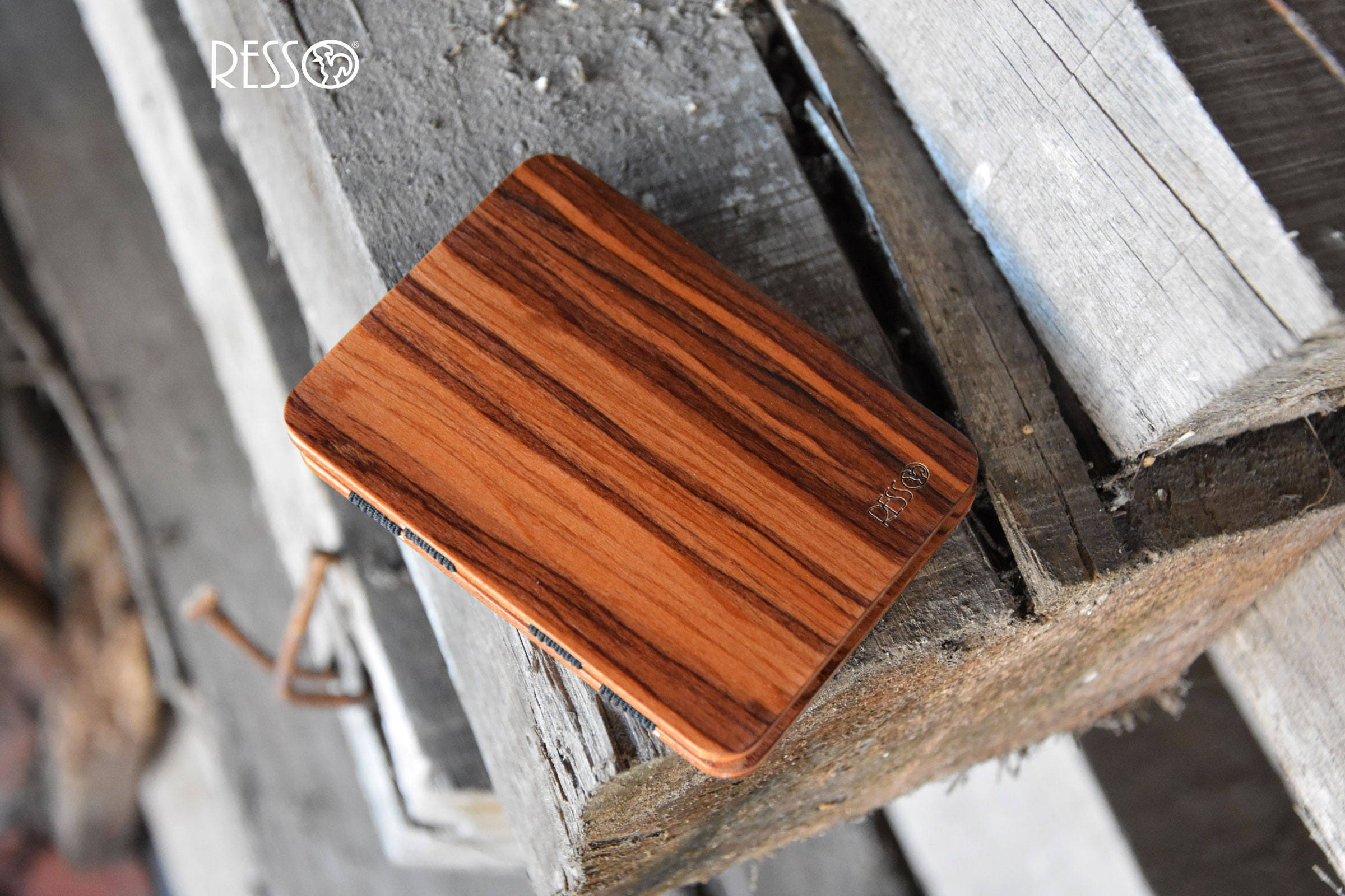 Wooden Wallet Credit Card Wallet Men's Wallet Slim - Etsy