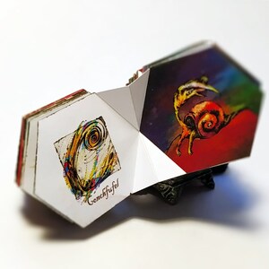 Mini Book bestiary of Non-existent Creatures | Etsy