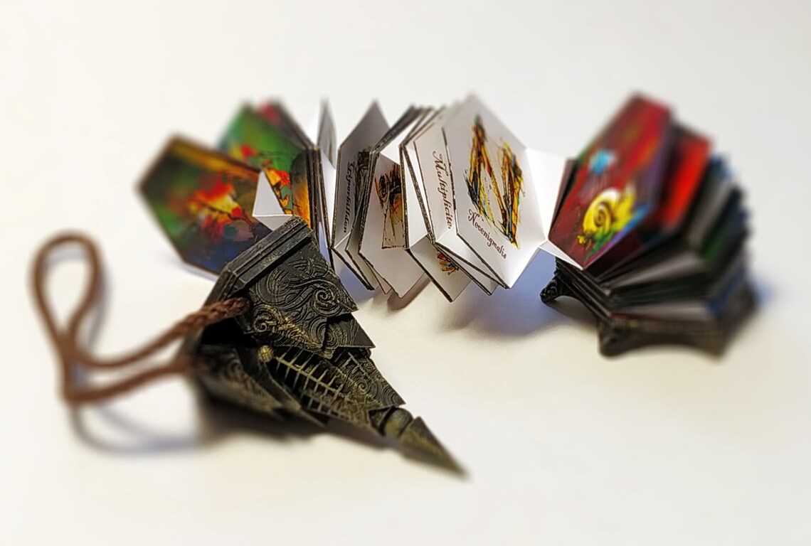 Mini Book bestiary of Non-existent Creatures | Etsy