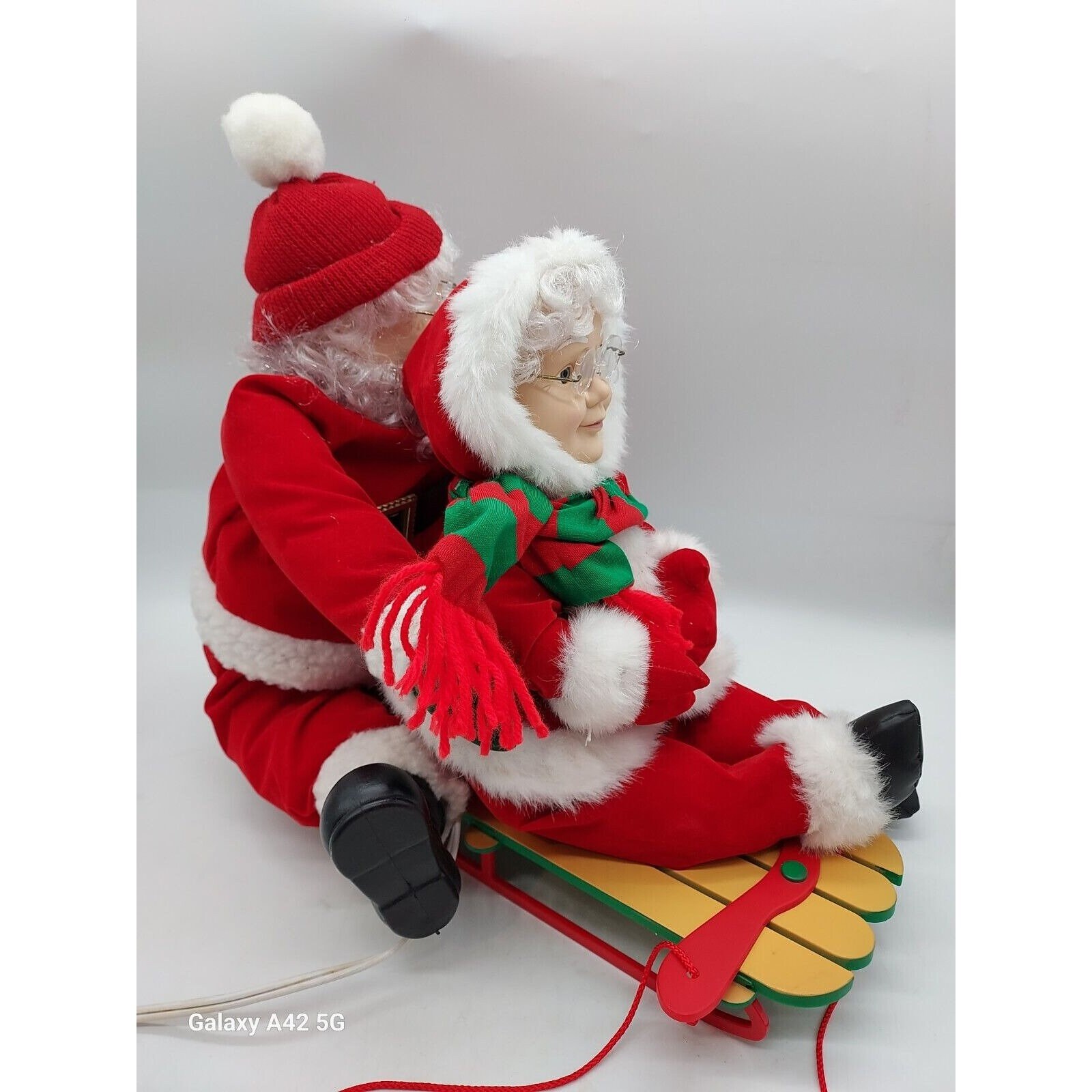 Animated Moving Santa and Mrs Claus 18 Tall Christmas - Etsy