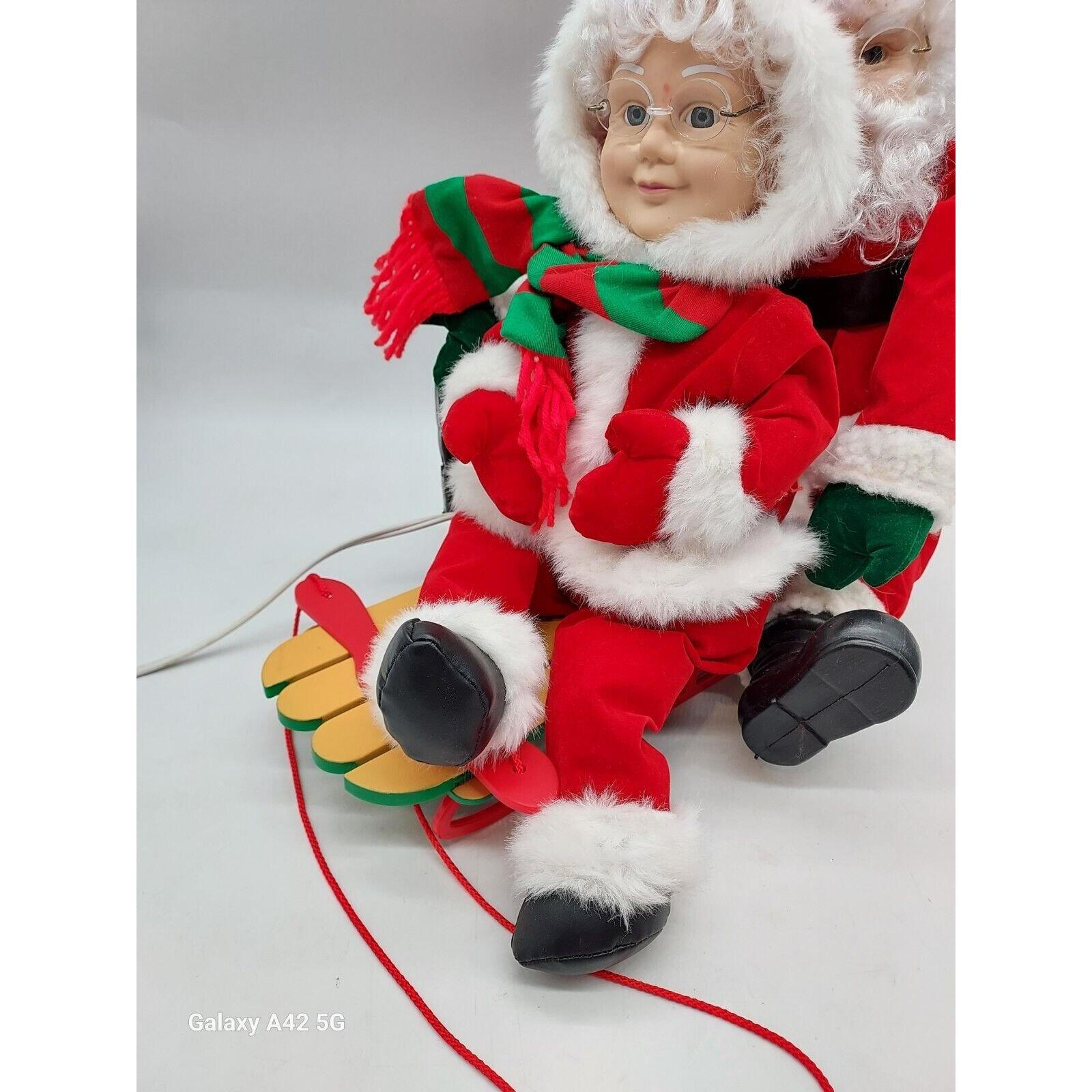 Animated Moving Santa and Mrs Claus 18 Tall Christmas - Etsy