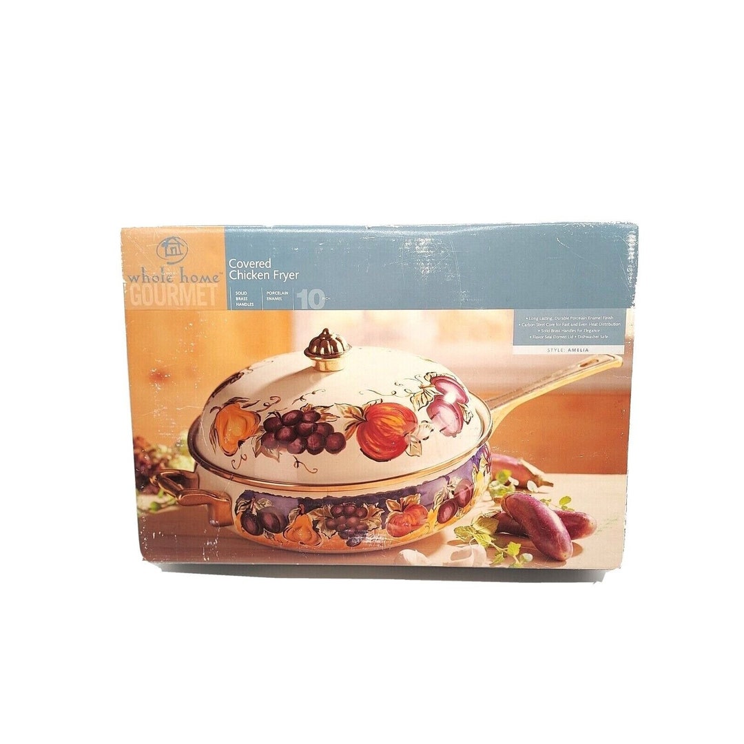 Whole Home Gourmet Tabletop Unlimited Amelia Chicken Fryer Pan ...