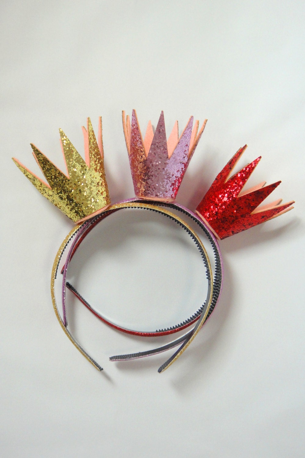 Party Crown Princess Headband Glitter Crown Bachelorette - Etsy