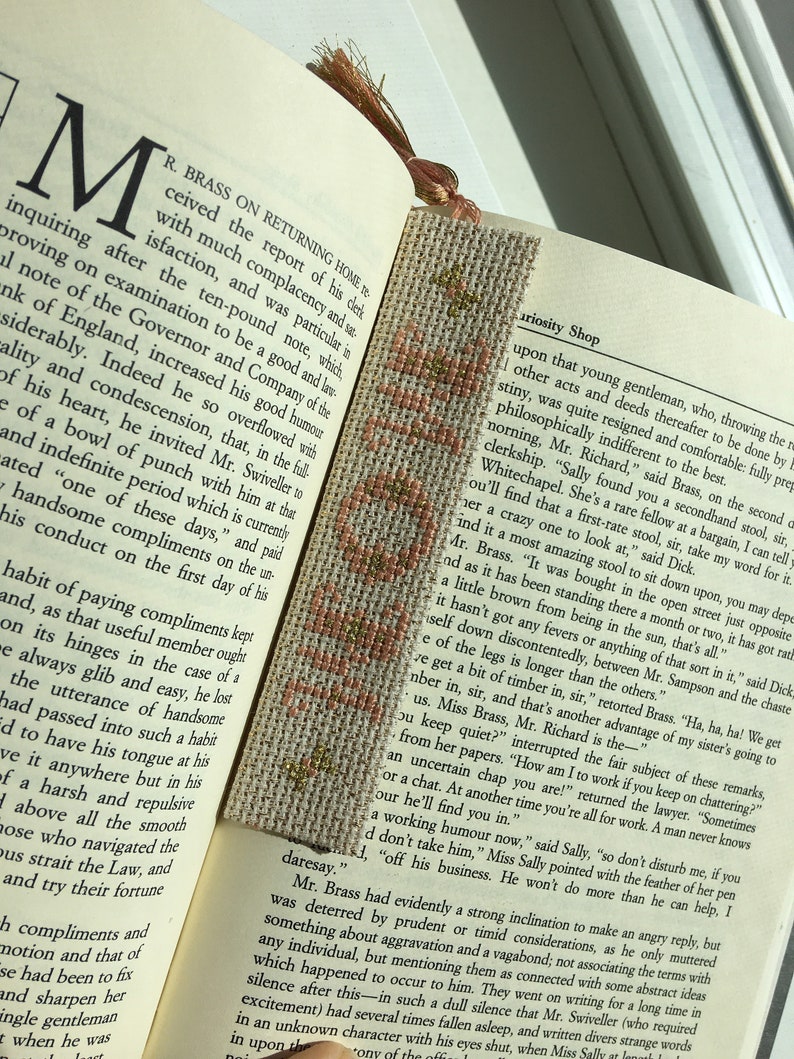 Name Bookmark Project - Etsy
