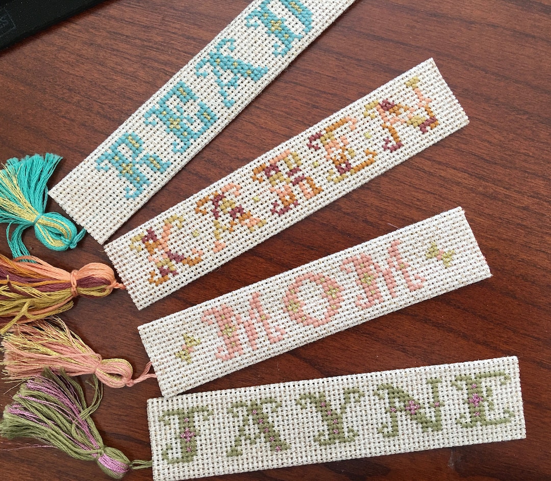 Name Bookmark Project - Etsy