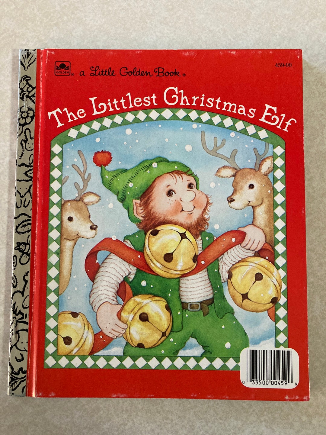 The Littlest Christmas Elf a Little Golden Book - Etsy
